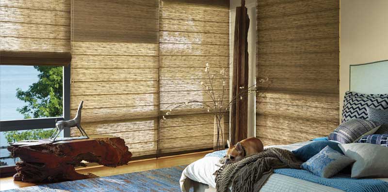 Hunter Douglas Woven Wood Blinds Calgary Provenance Shades